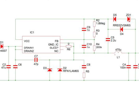 Non-Isolated PWM type Buck Convertor 8W 20V Output | ROHM Semiconductor ...