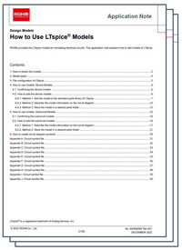 LTspice ® models for discrete components MOSFET models are now ...