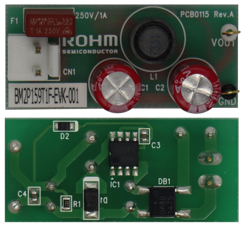 REFACDC005 Non-Isolation Buck Converter PWM method Output 2.6W 15V ...