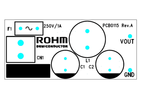 REFACDC006 Non-Isolation Buck Converter PWM method Output 3W 18V Reference Design