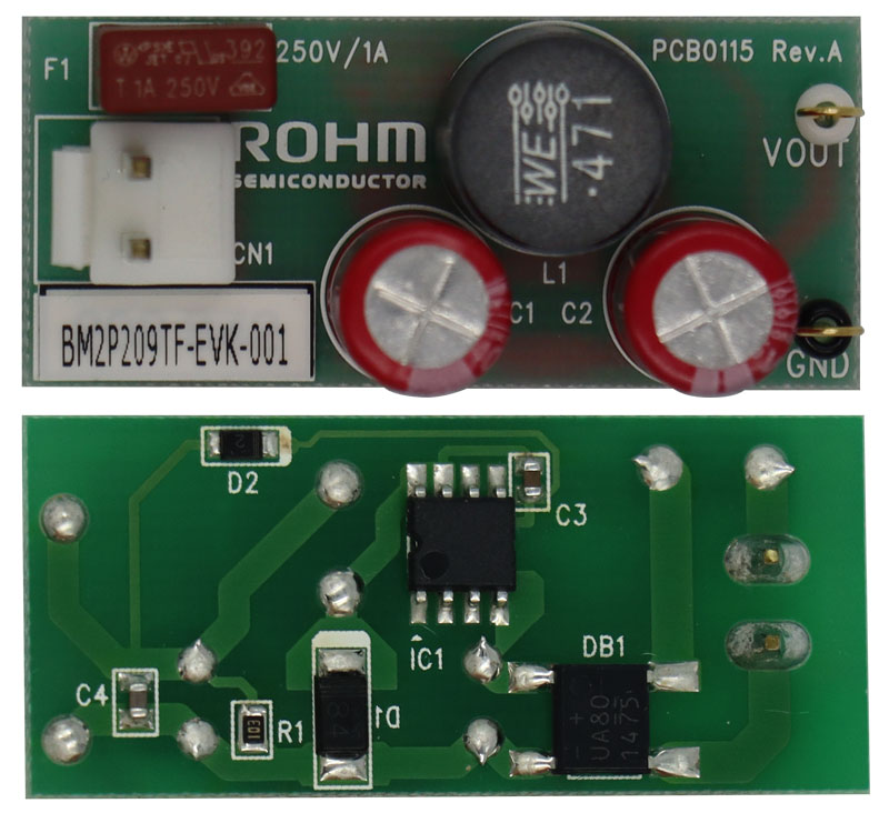 REFACDC007 Non-Isolation Buck Converter PWM method Output 3W 20V ...