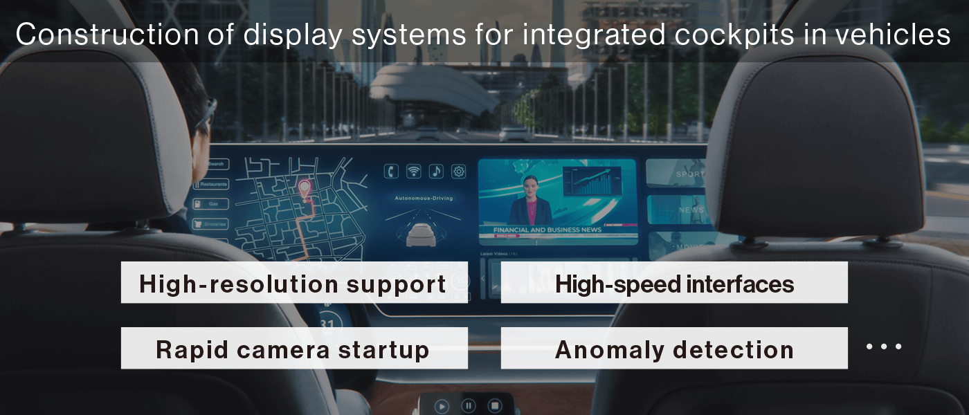 Display Controller Series for Small to Medium-Sized TFT LCD