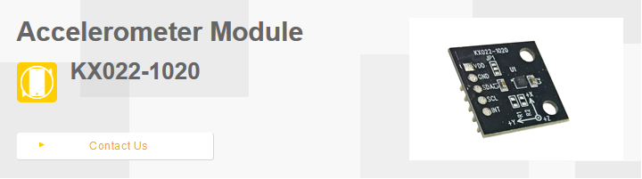 Accelerometer Module | ROHM Semiconductor - ROHM Co., Ltd.