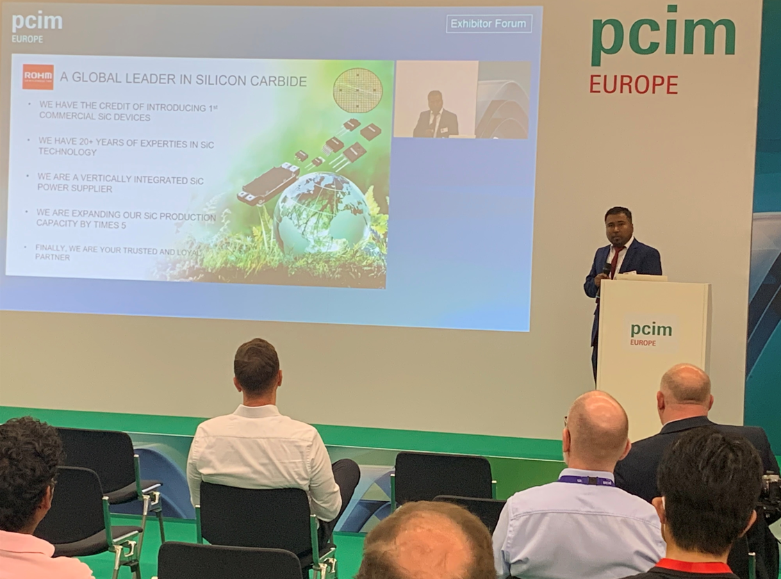 ROHM at PCIM 2022 ROHM at PCIM 2022